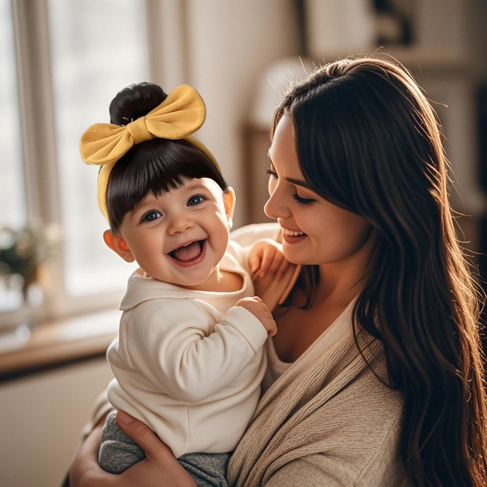 Baby Wig Braid Hairband for Kids Children's Fake Bangs Headband with ...