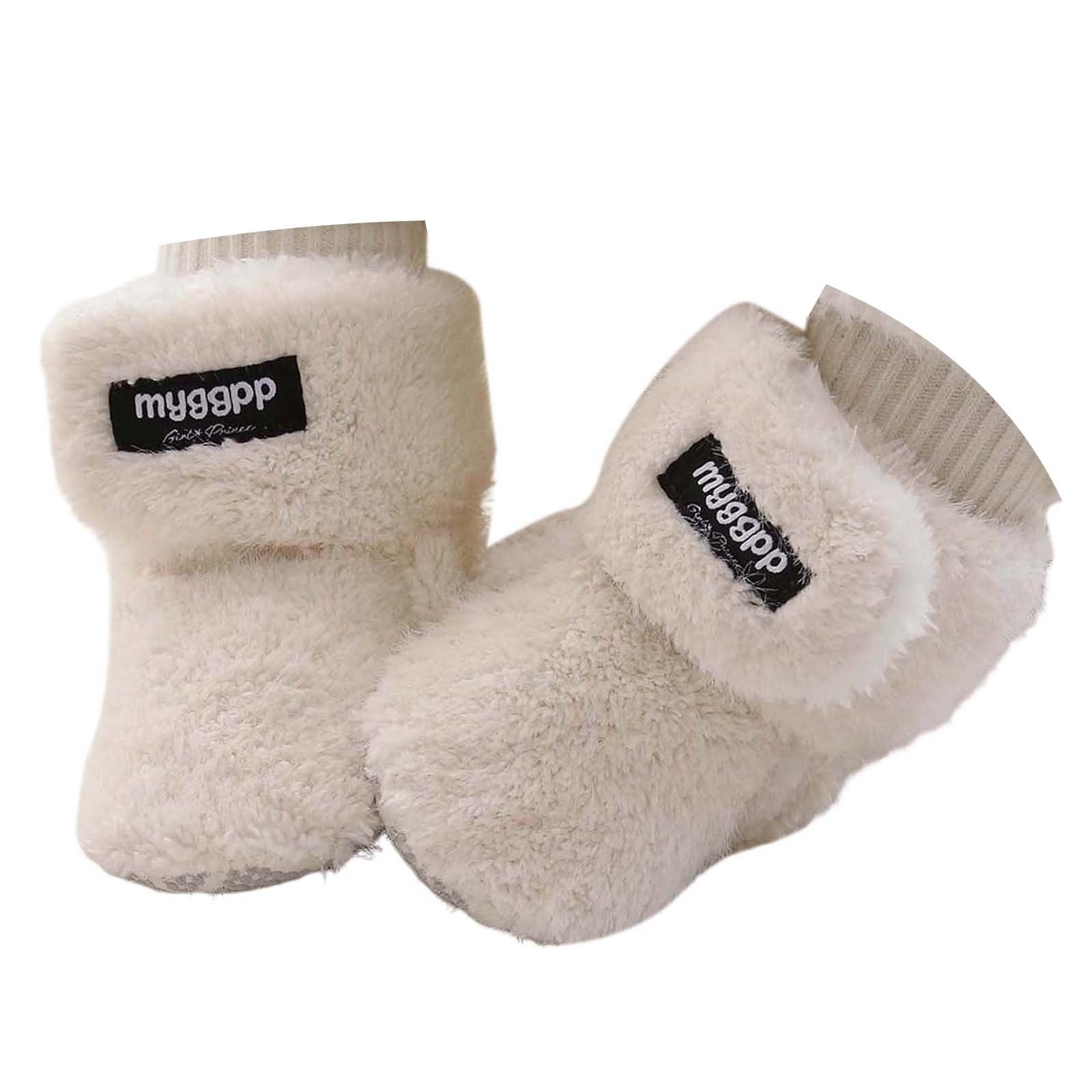 Baby Winter Boots for Daily Casual Wear Soft Sole Lined Footwear Warm ...