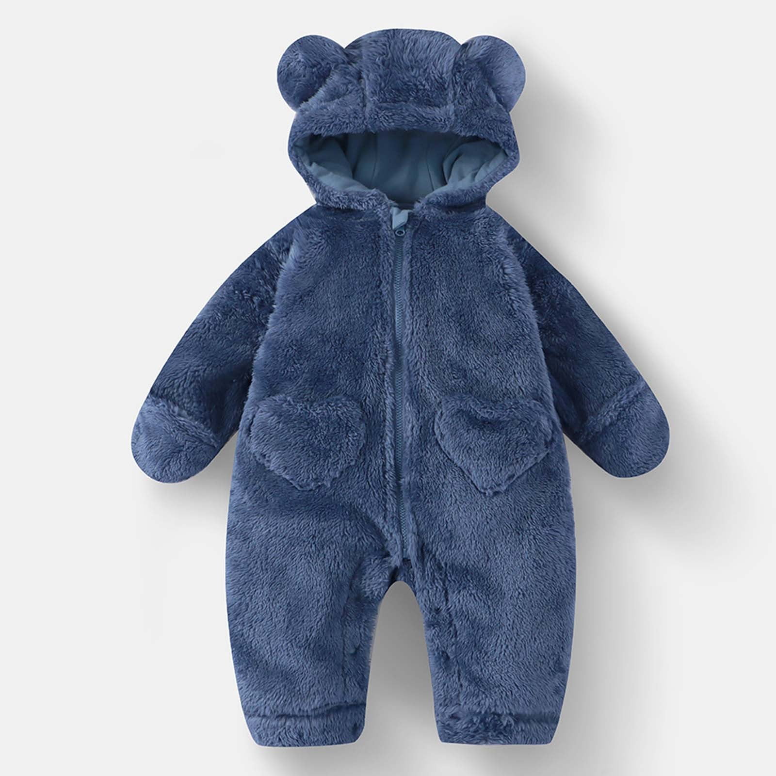 Baby Winter Clothes,Baby Snowsuit,Newborn Baby Bear Outfit With Fold ...