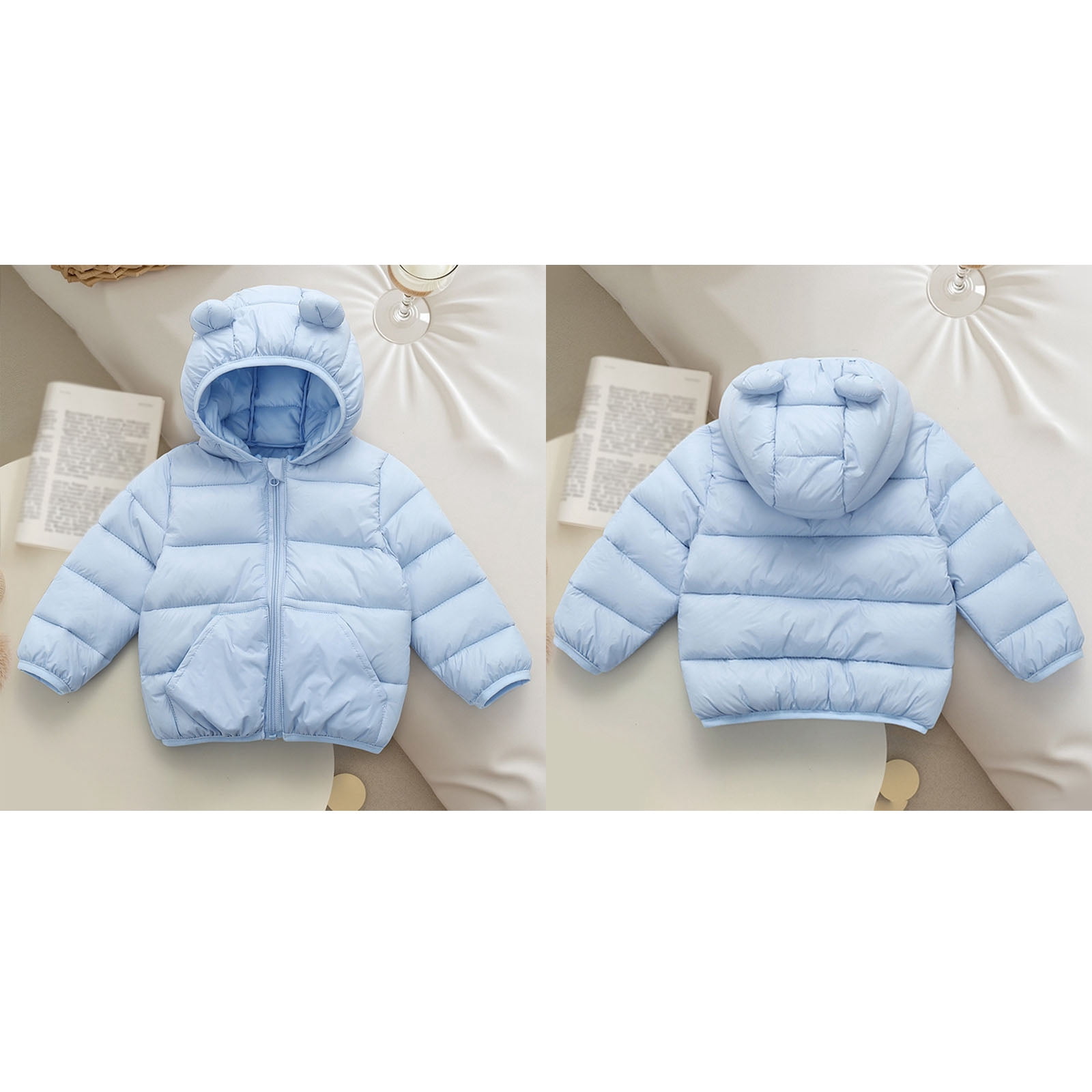 Baby Winter Coat,Infant Puffer Coat Cute Bear Ear With Hoods ...