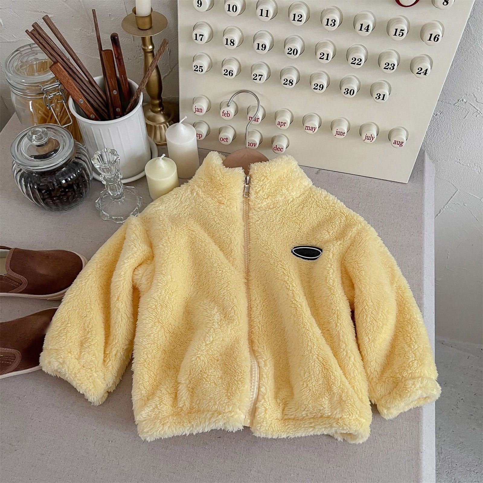 Baby Winter Jacket Cute Cartoon Animal Printed Long Sleeve Boy Winter ...