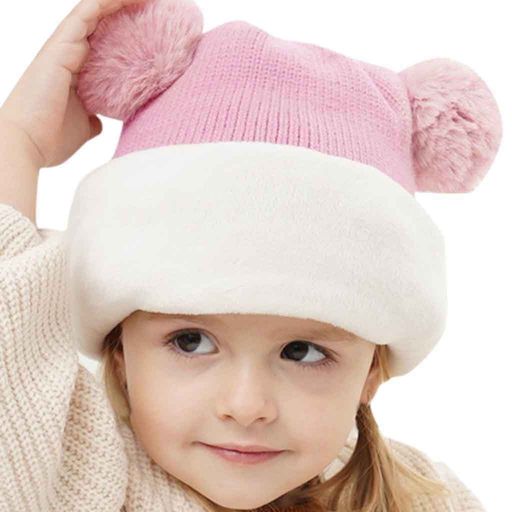 Baby Winter Hat Winter Hat Scarf Earflap Hood Scarves Winter Warm Knit ...
