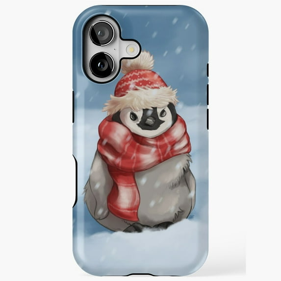 Baby Winter Penguin Cute Holiday Tough Phone Case 17 16 15 14 13 12 11 ...