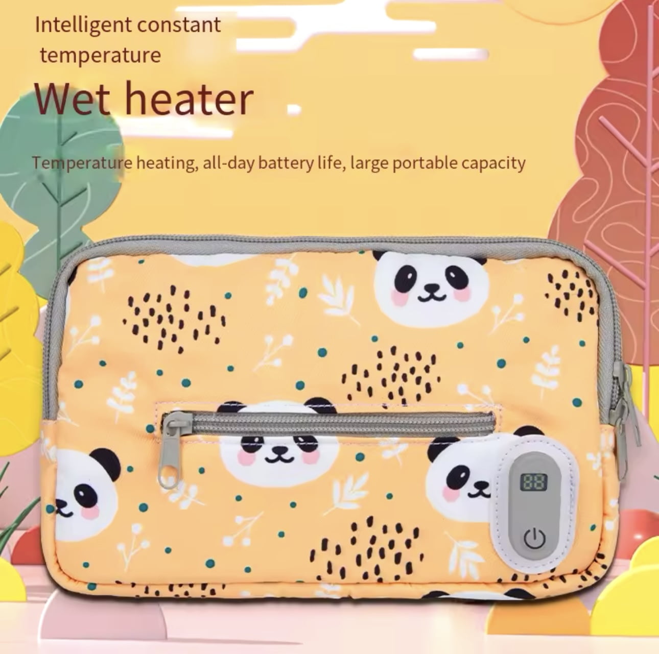 Baby Wipe Warmer Portable for Travel Smart Purse Wipe Holder Box Cute ...