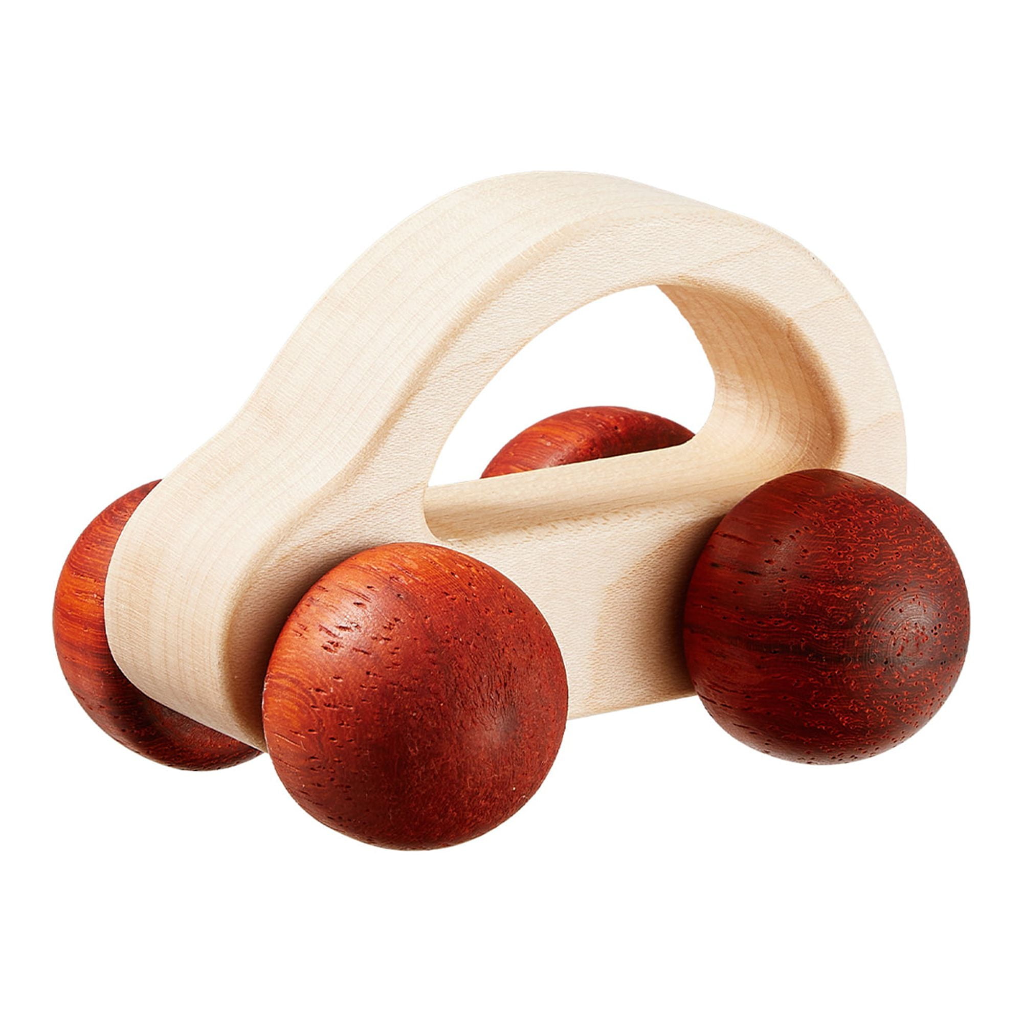 Baby Wooden Mini Car Early Educational Vehicles Toys for Kids Gift ...