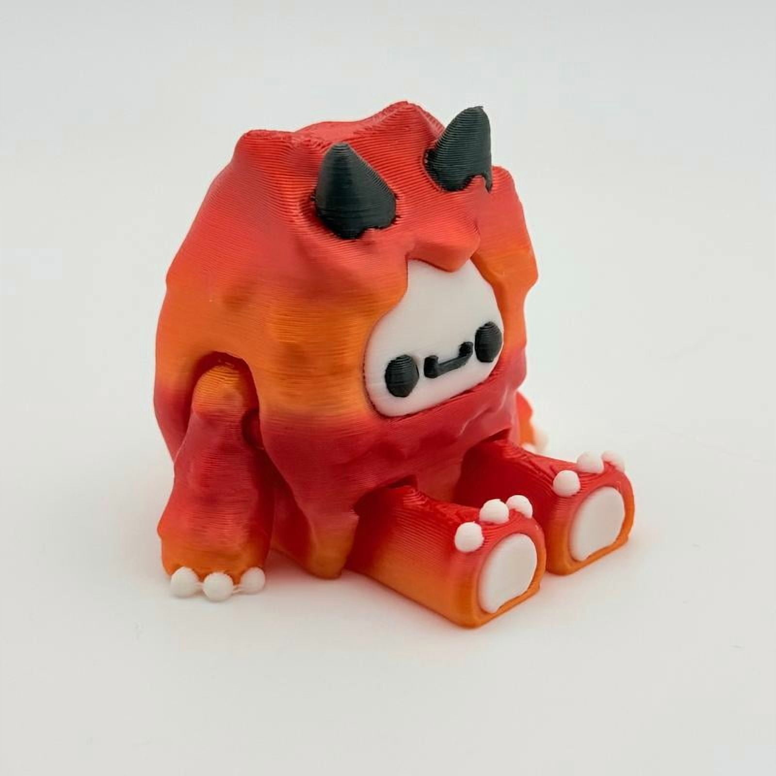 Baby X Bigfoot Yeti | 3D Printed Articulated Collectible for Desk ...