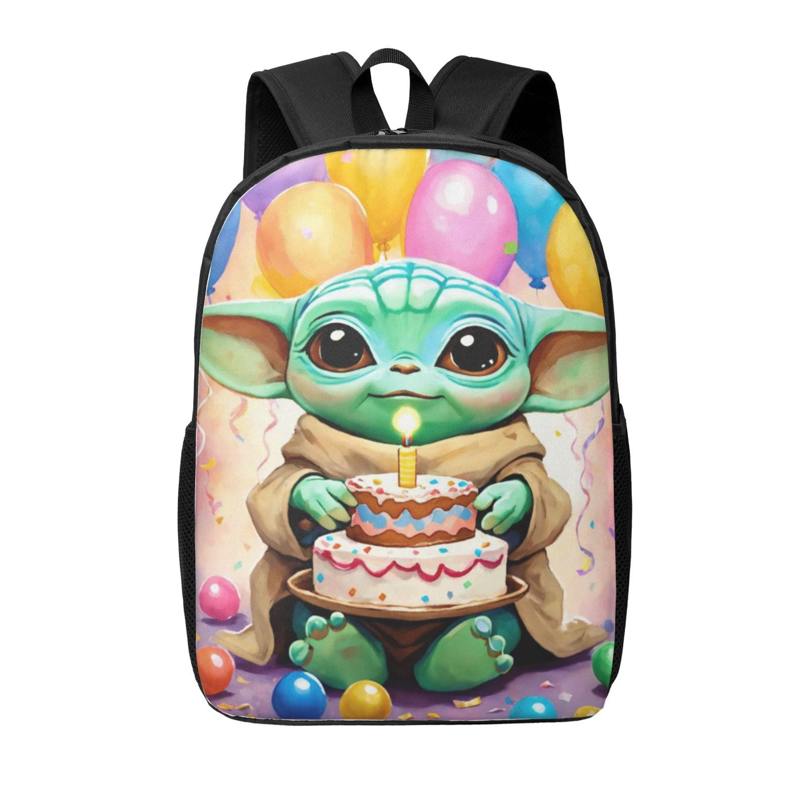 Baby Yoda Backpack, 17 Inch Laptop Backpack for Daily, College, Work ...