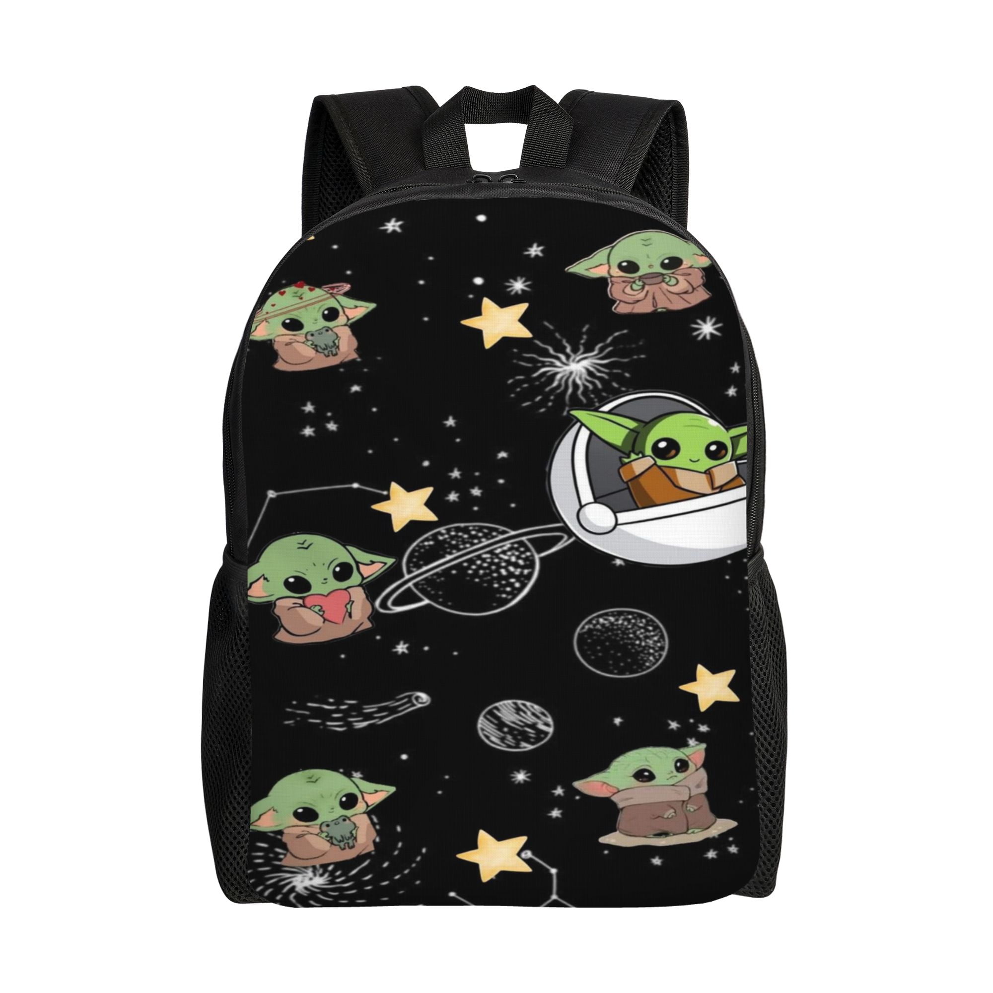 Baby Yoda Backpack Casual Daypack Travel Laptop Backpack Large Capacity ...