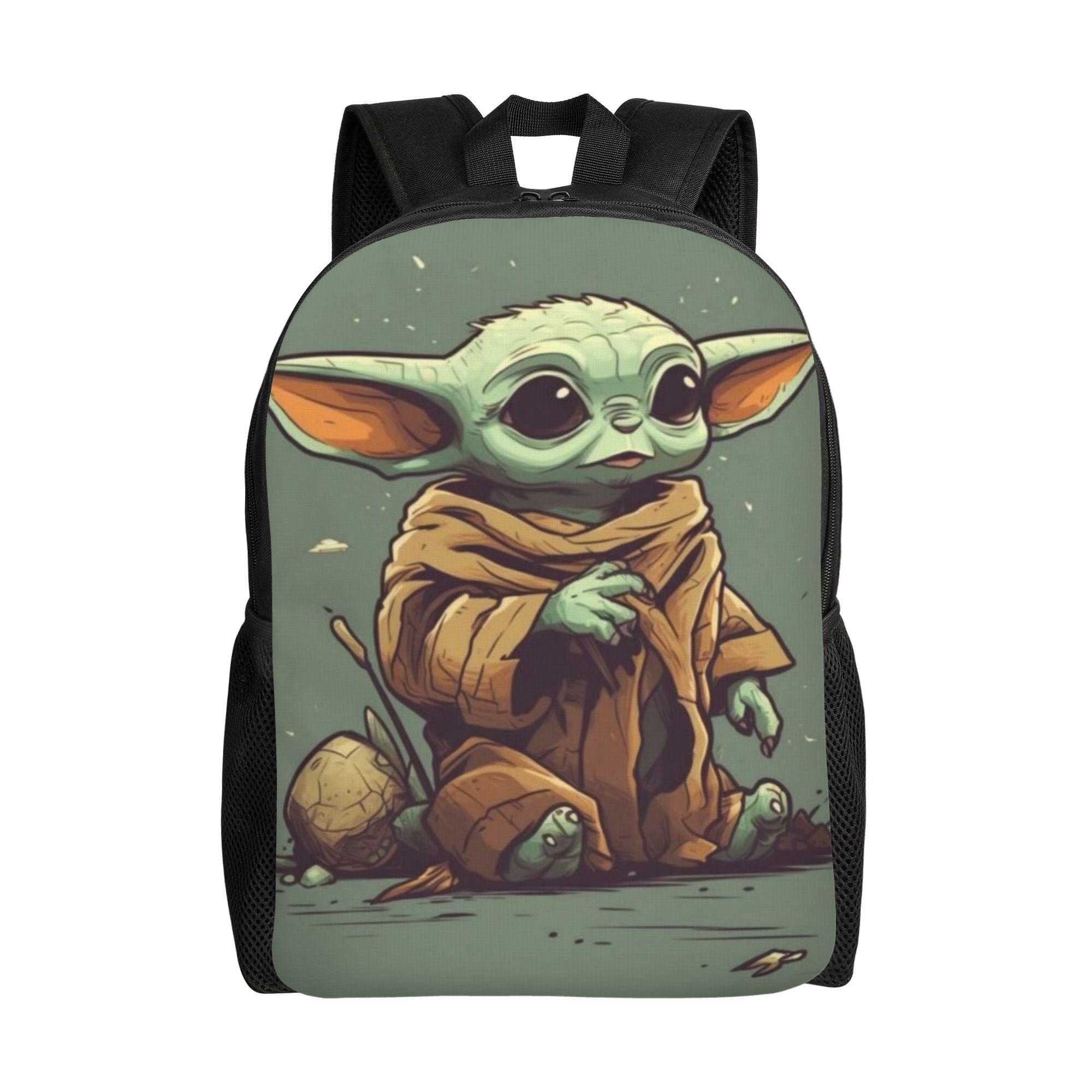 Baby Yoda Backpack, Travel Laptop Backpack, Casual Daypack for College ...