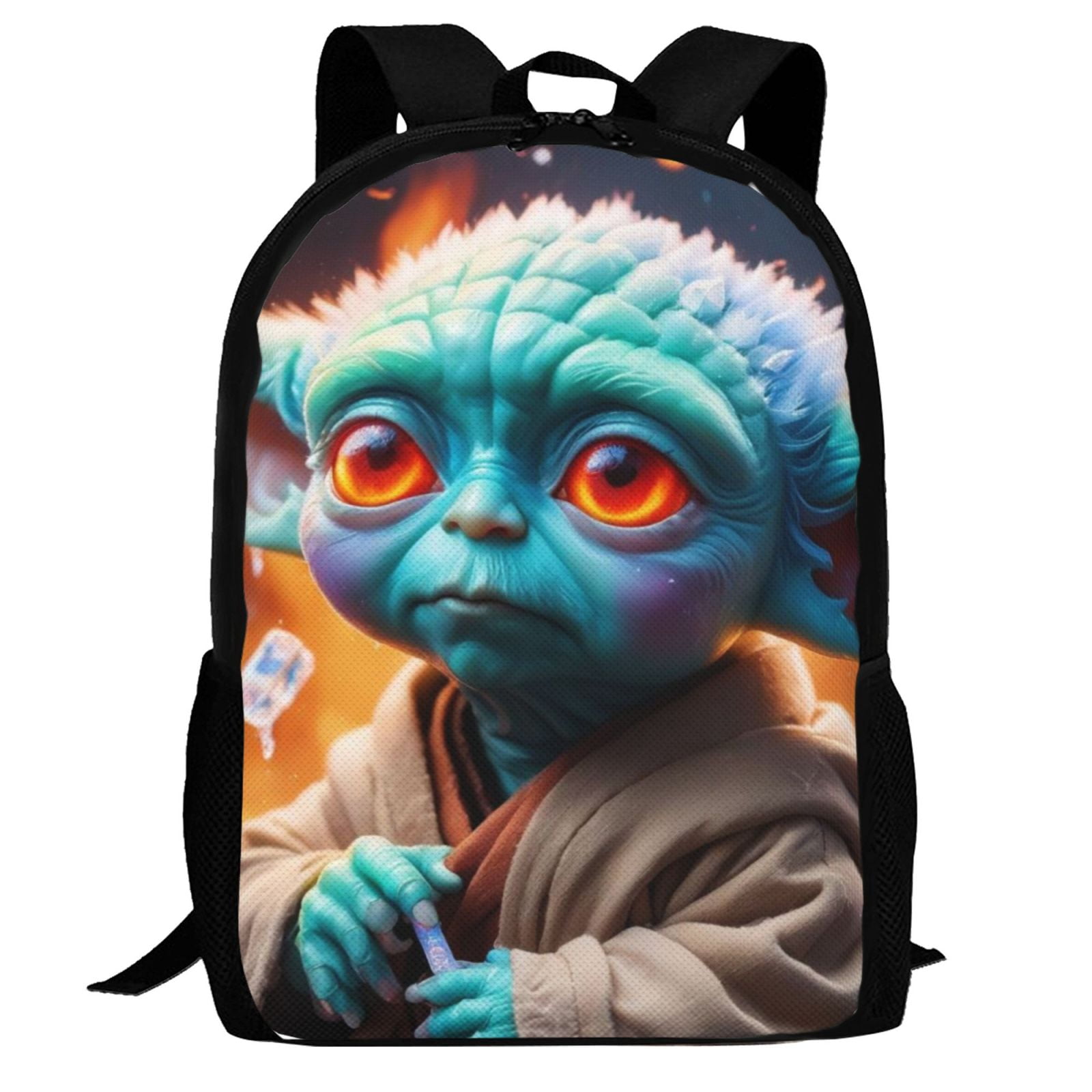 Baby Yoda Backpack, 3D Printed Book Bag, Unisex Casual Daypacks ...
