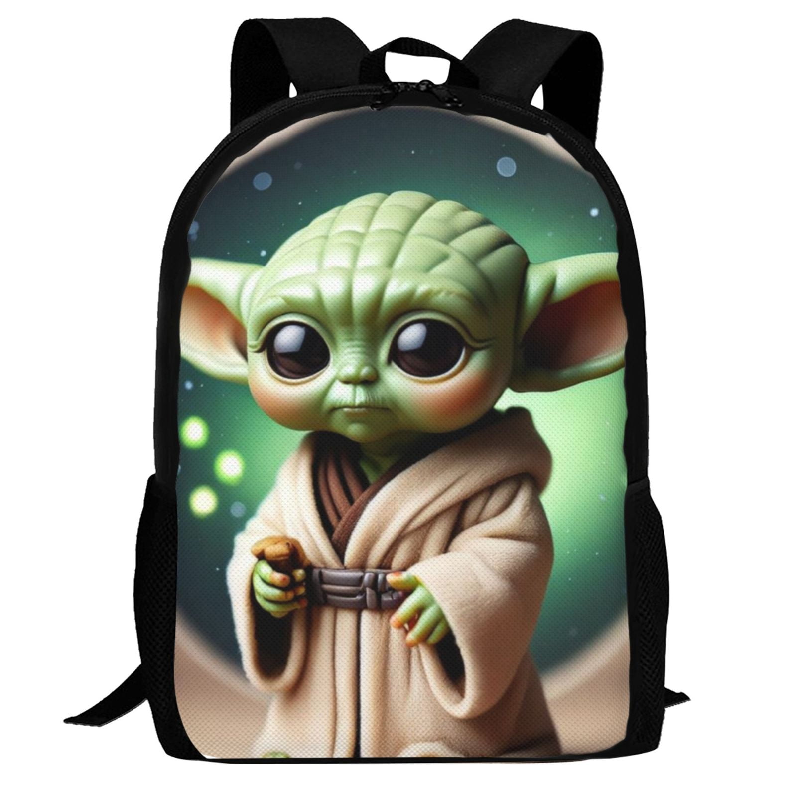 Baby Yoda Backpack for College, 3D Printed Book Bag, Unisex Casual ...