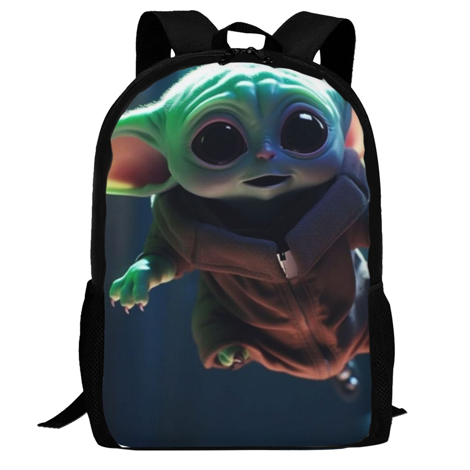 Baby Yoda Backpack for College, 3D Printed Book Bag, Unisex Casual ...