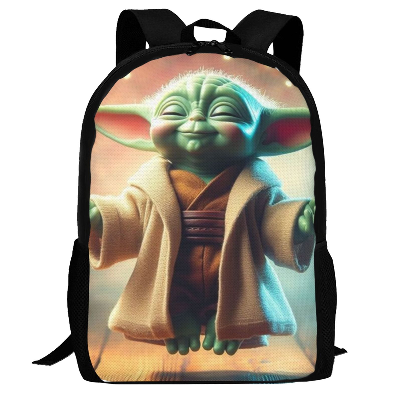 Baby Yoda Backpack for School College, 3D Printed School Book Bag ...
