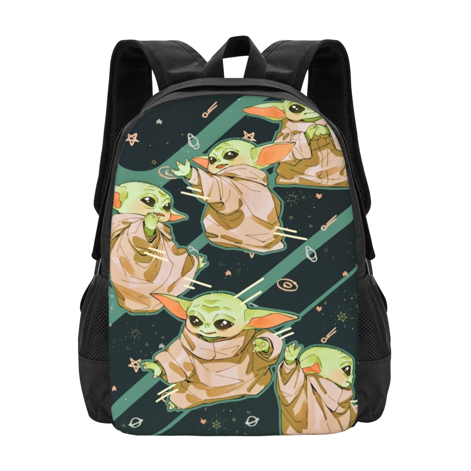 Baby Yoda Backpacks Bookbag Casual Daypack Backpacks For Travel Camping ...