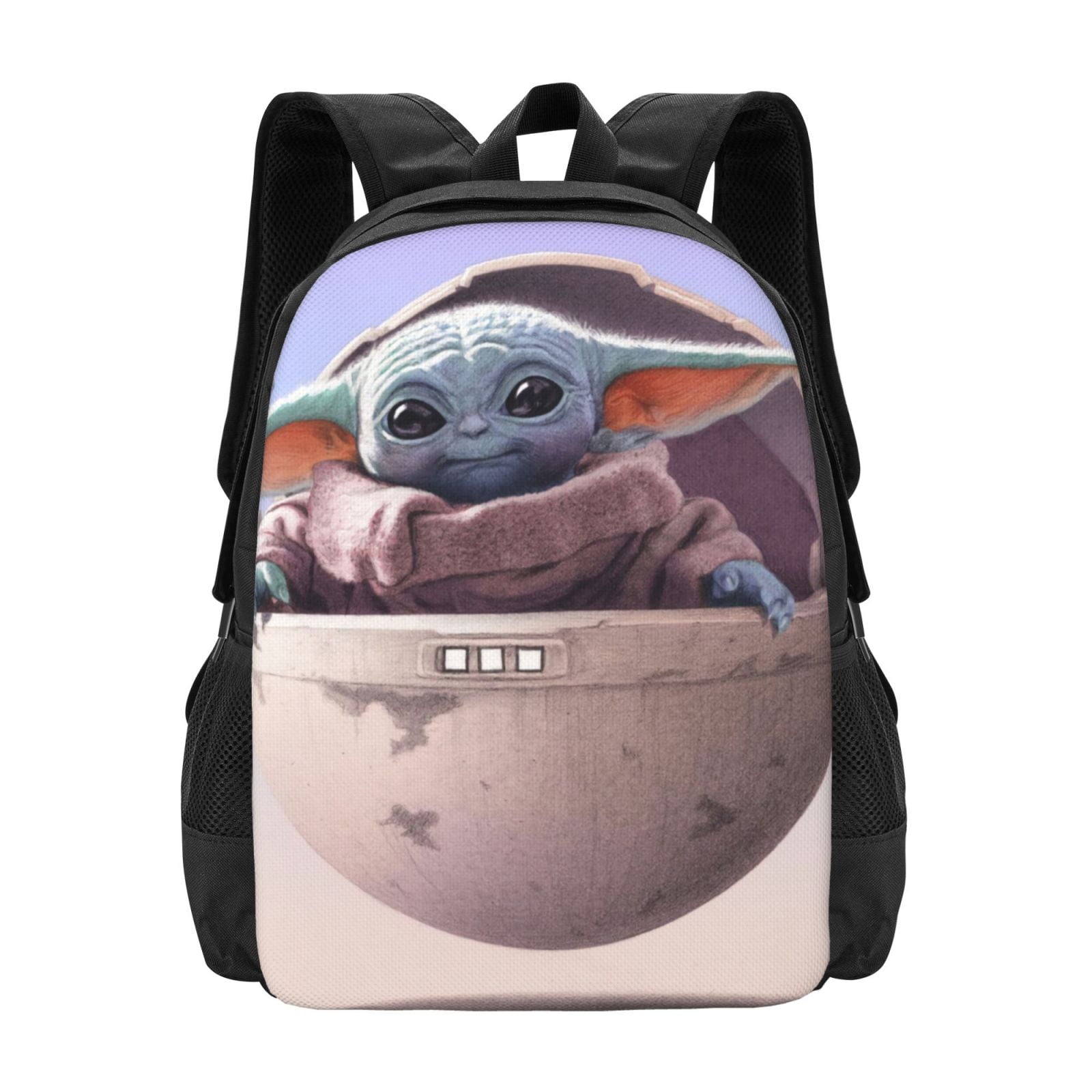 Baby Yoda Backpacks Bookbag Casual Daypack For Travel Camping Hiking ...