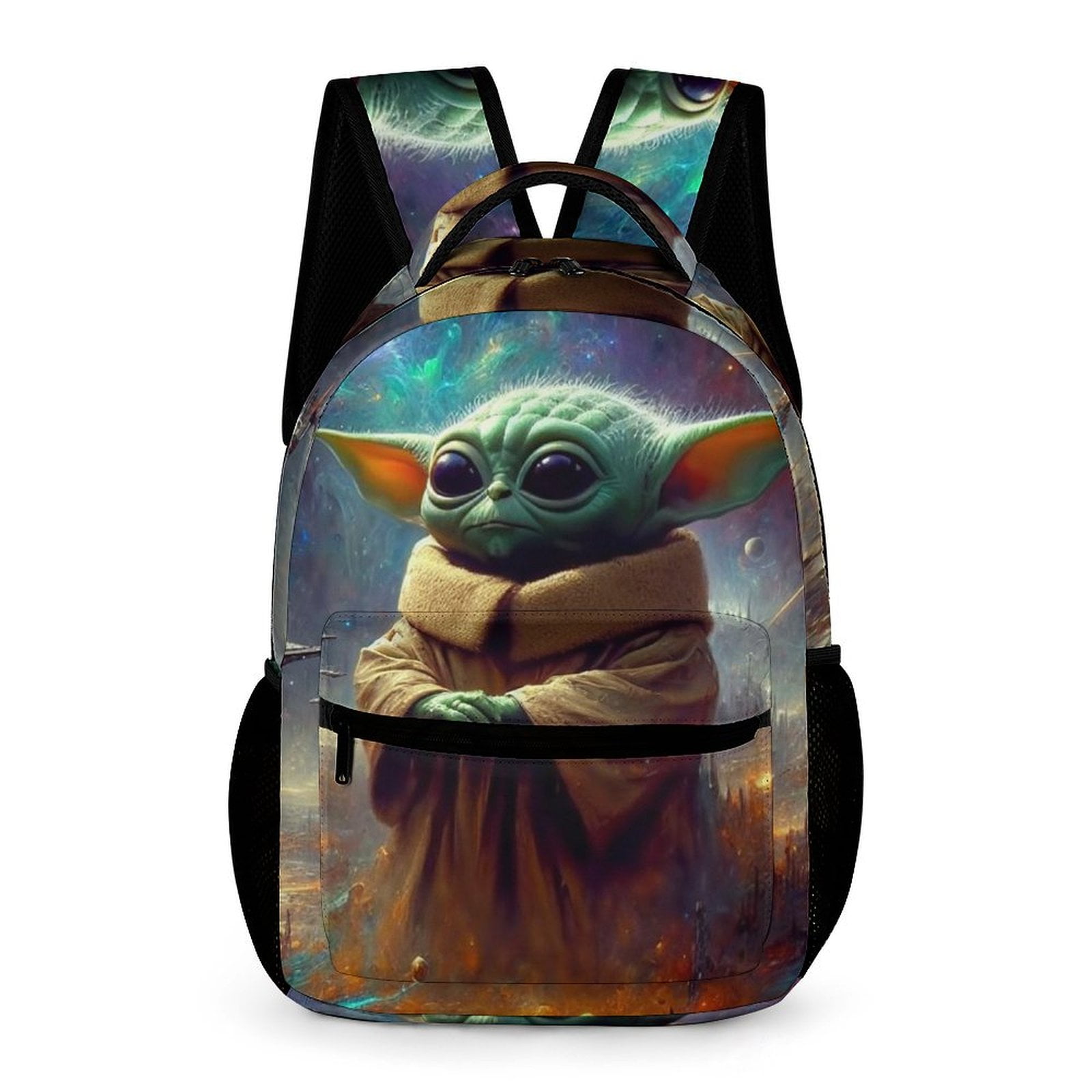Baby Yoda Backpacks Bookbag Casual Daypack for Travel Camping Hiking ...