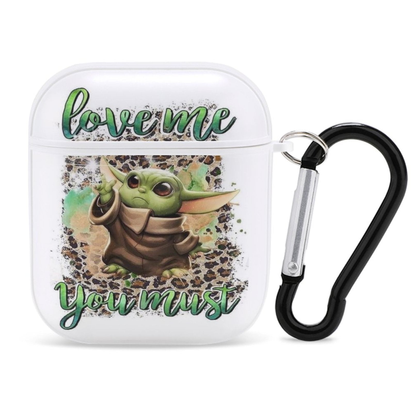 Baby Yoda Bluetooth Headset Cover with Keychain Fashion PC Hard Shell ...