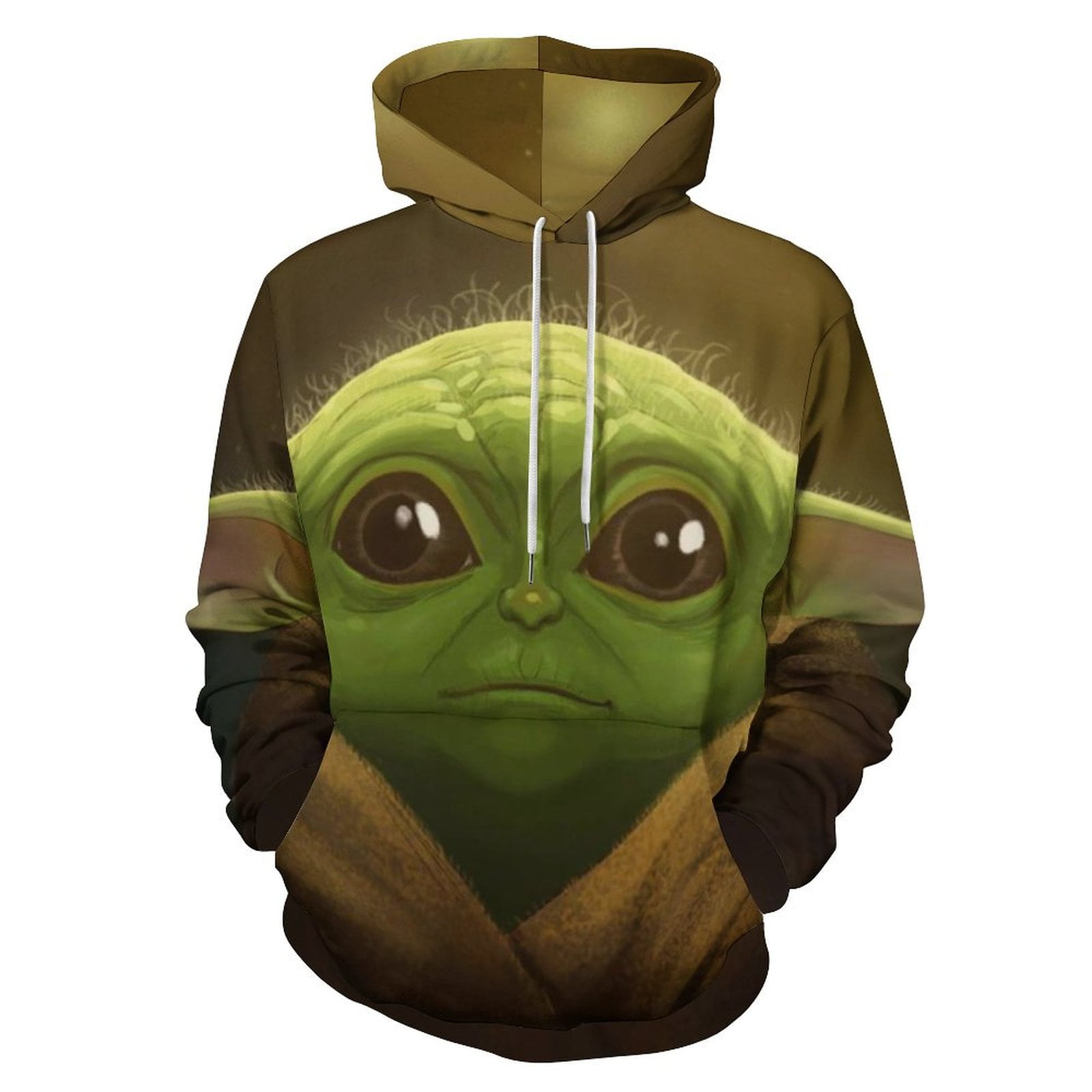 Baby Yoda Grogu Unisex Sweatshirts Hoodies Pullover Hooded Adult Daily ...