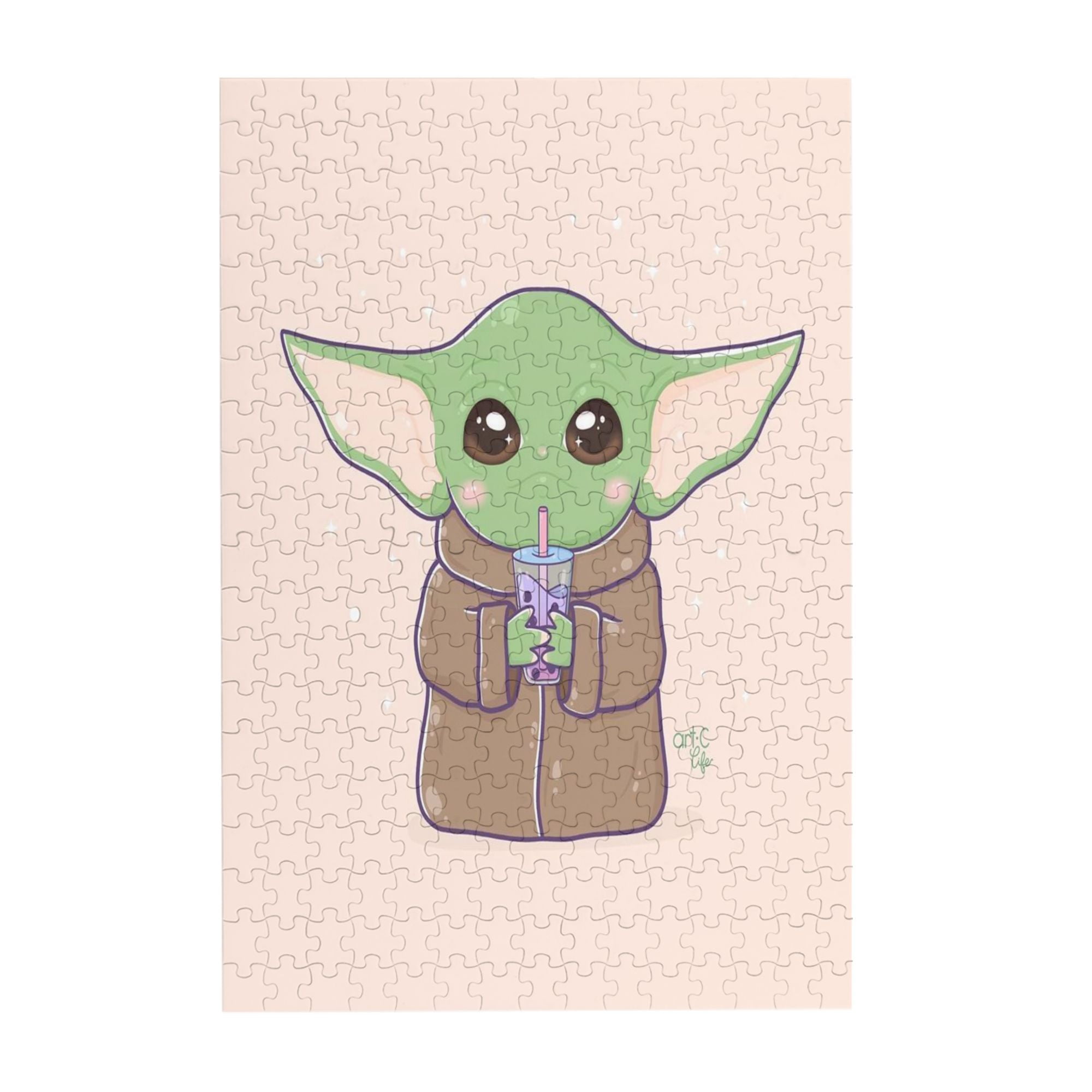 Baby Yoda Jigsaw Puzzles 300 Pieces For Adult Family For Wall ...