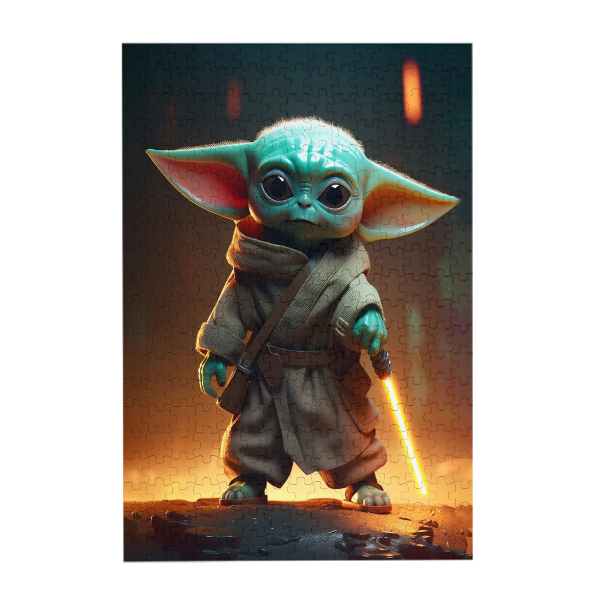 Baby Yoda Jigsaw Puzzles 300 Pieces For Adult Family For Wall ...