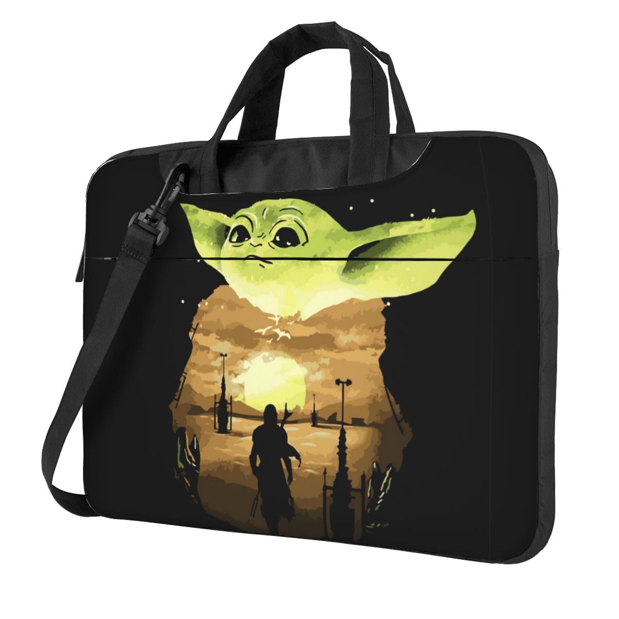 Baby Yoda Laptop Bag Laptop Case Computer Notebook Briefcase Messenger ...