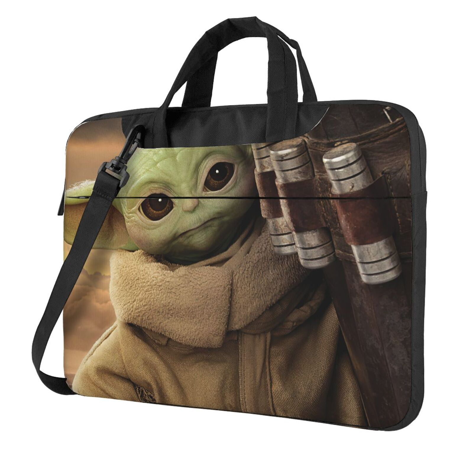 Baby Yoda Laptop Carrying Case, 15.6 inch Computer Laptop Bag Messenger ...