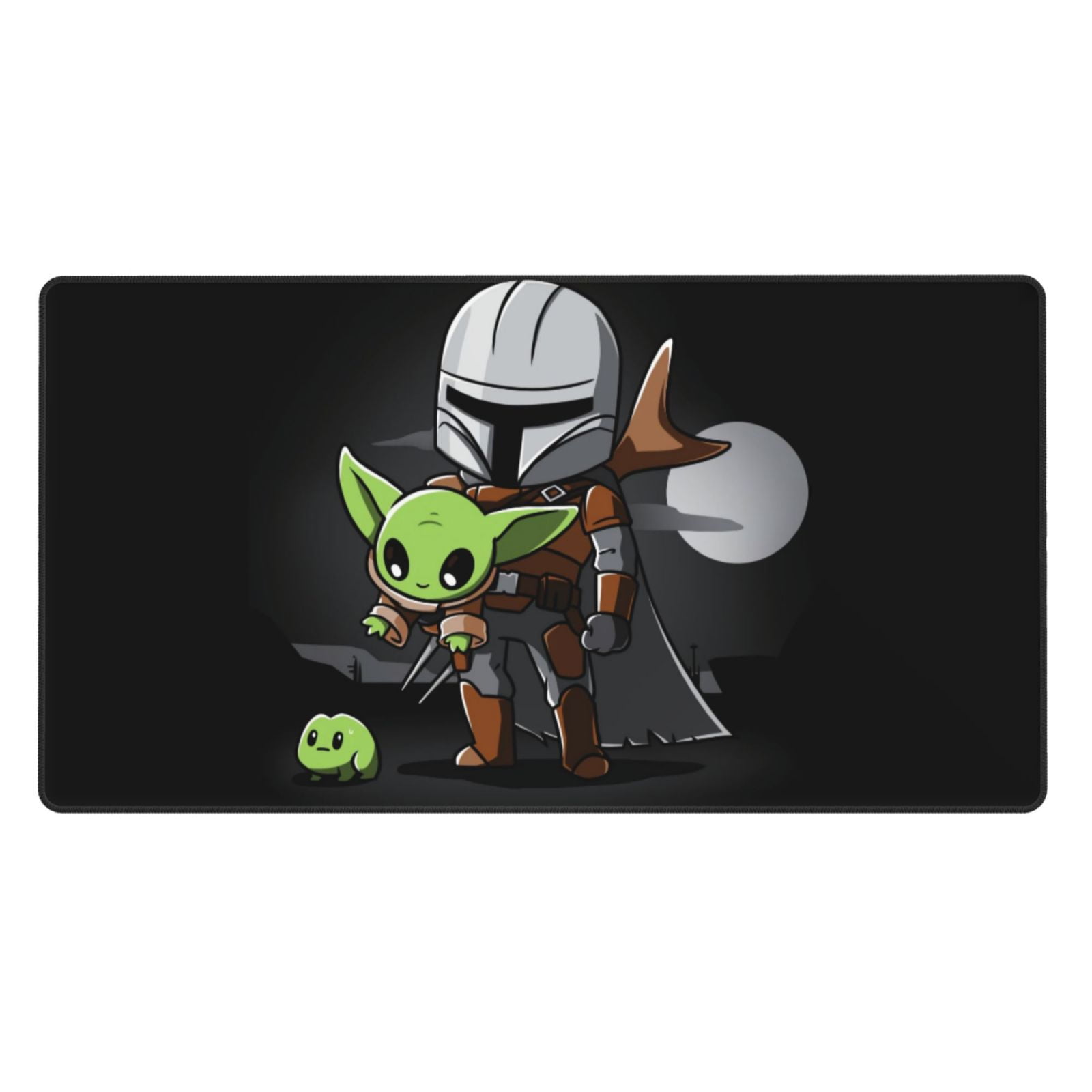 Baby Yoda Mouse Pad 16x29.5 Inch Computer Keyboard Mouse Pad Waterproof ...