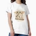 Baby Yoda Musician Instrumental Audio Performance Notes Chibi Top T ...