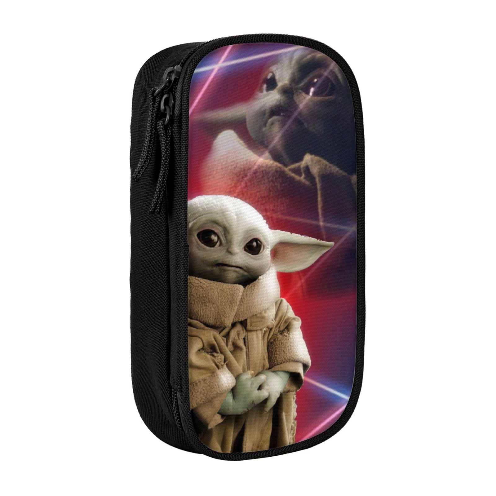Baby Yoda Pencil Case, Large Capacity Student Stationery Crayon Zippers ...