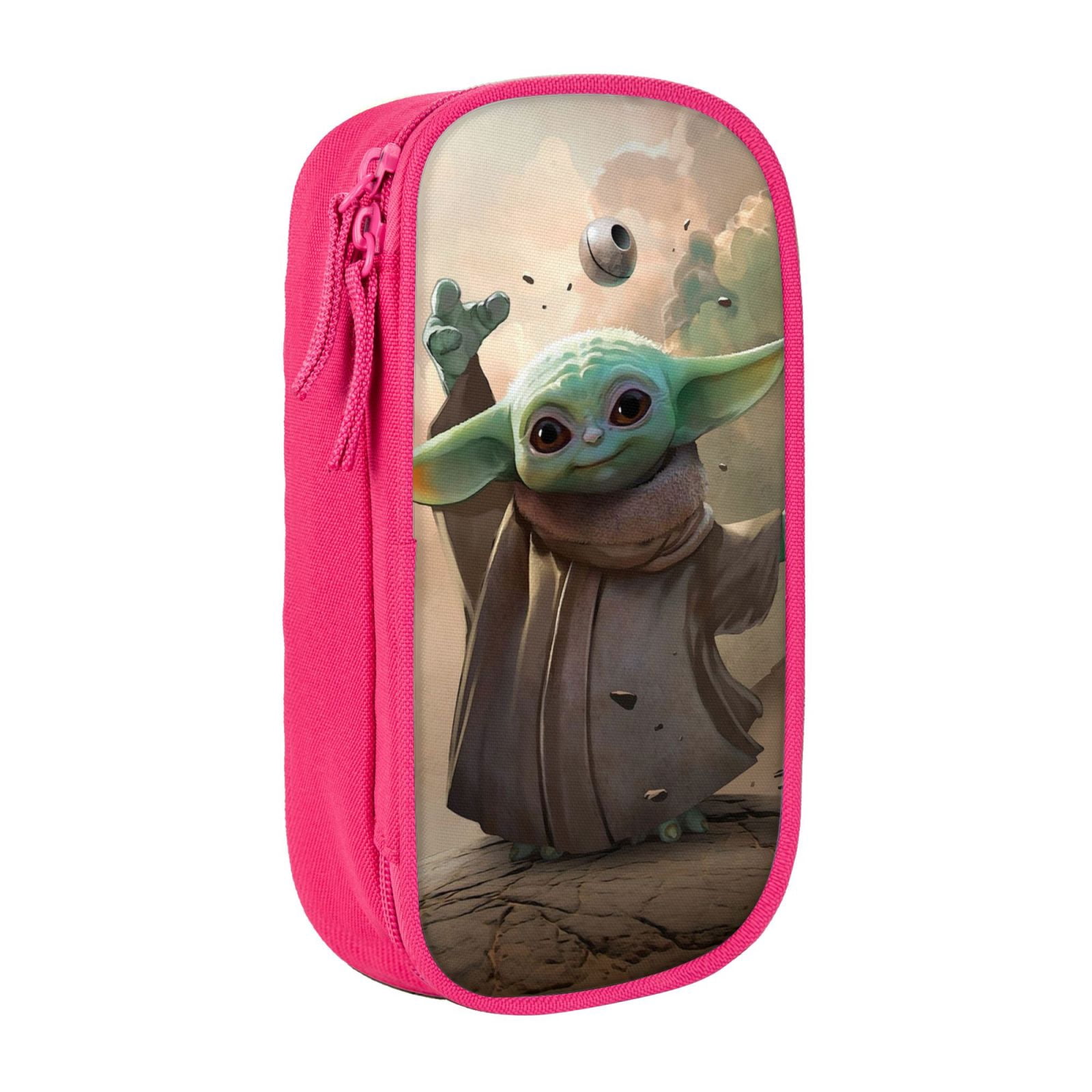 Baby Yoda Pencil Case, Large Capacity Pencil Pouch, Aesthetic Zipper ...