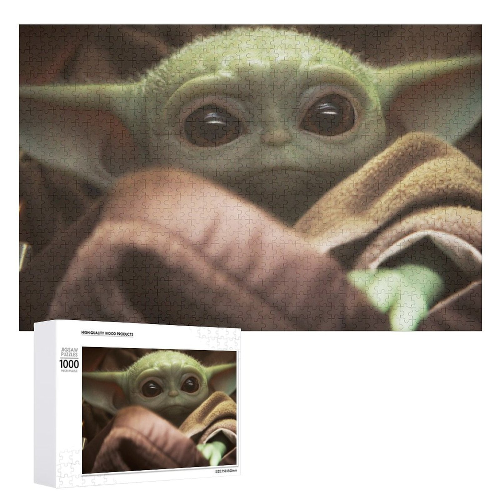 Baby Yoda Puzzle - 1000 PCS Jigsaw Puzzle For Adults Kids Boys Girls ...