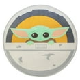 Baby Yoda Round Kids Skid-Resistant Foam Bath Rug, 23 x 23, Microfiber ...