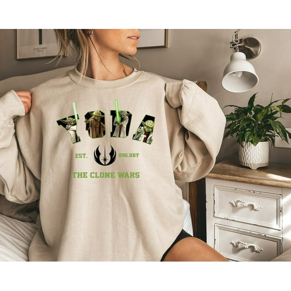 Baby Yoda Sweatshirt, Star Wars Sweatshirt, Yoda Shirt Star Wars Gifts, Star Wars Characters ...