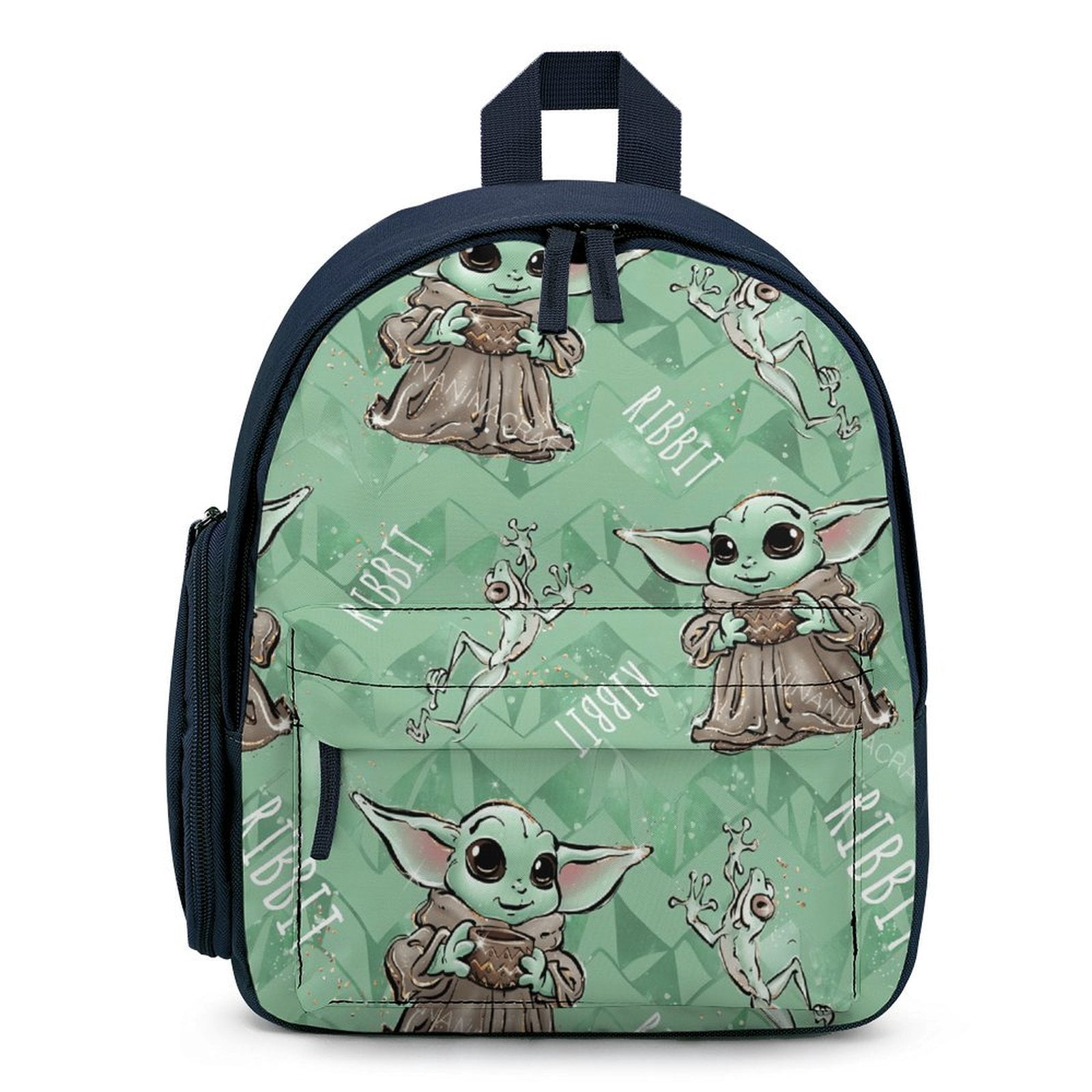 Baby Yoda Women's mini backpack for school blue-style-25 - Walmart.com