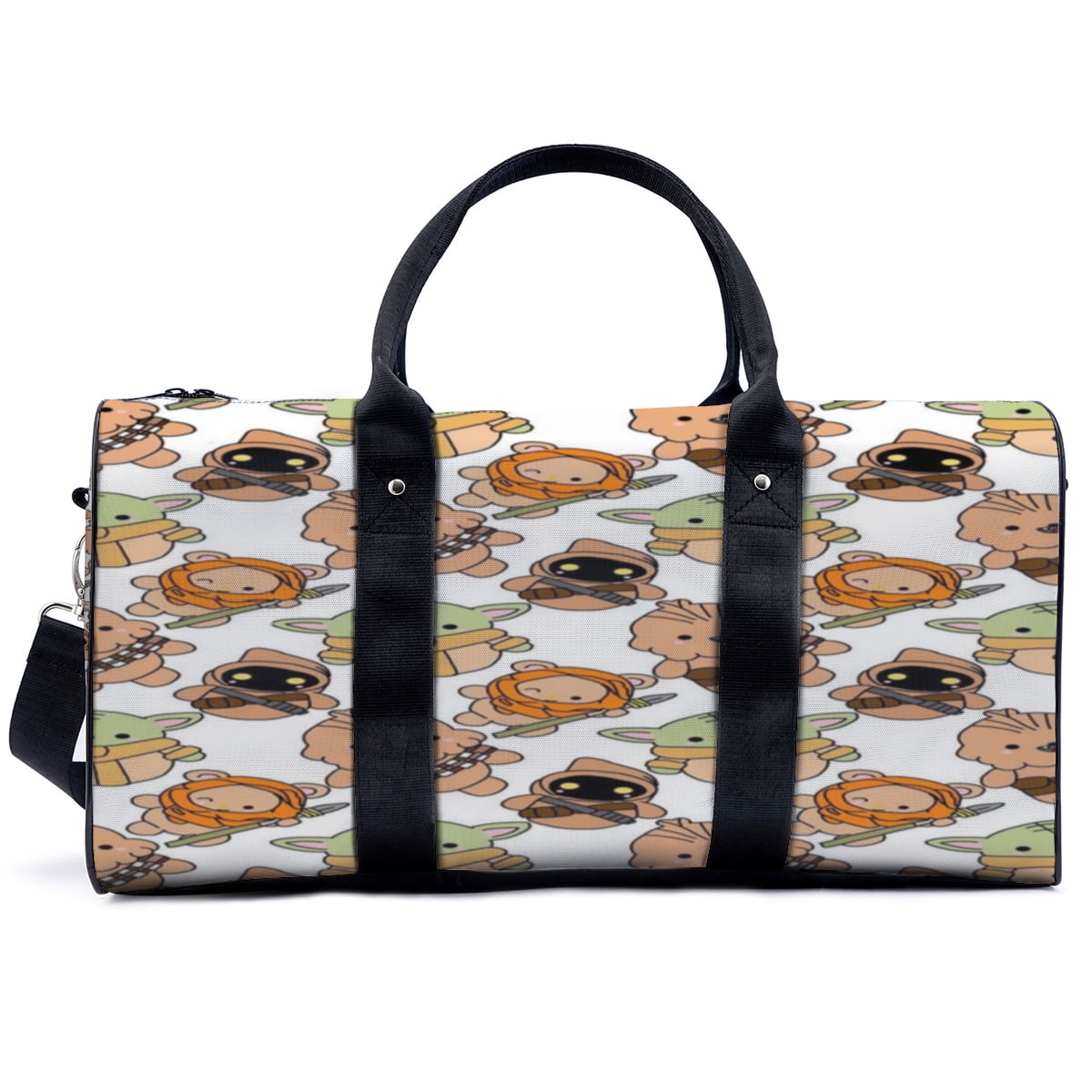 Baby -Yoda cuteCartoon Travel Luggage Bag with Shoulder Strap Tote ...