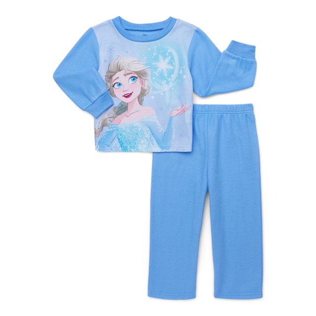 Character Toddler Long Sleeve Top and Pants, 2-Piece Pajama Set, Sizes 12M-5T - Walmart.com