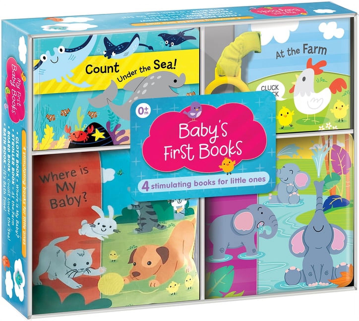Baby's First Books (Boxed Set of 4 Books): Four Adorable Books in One ...