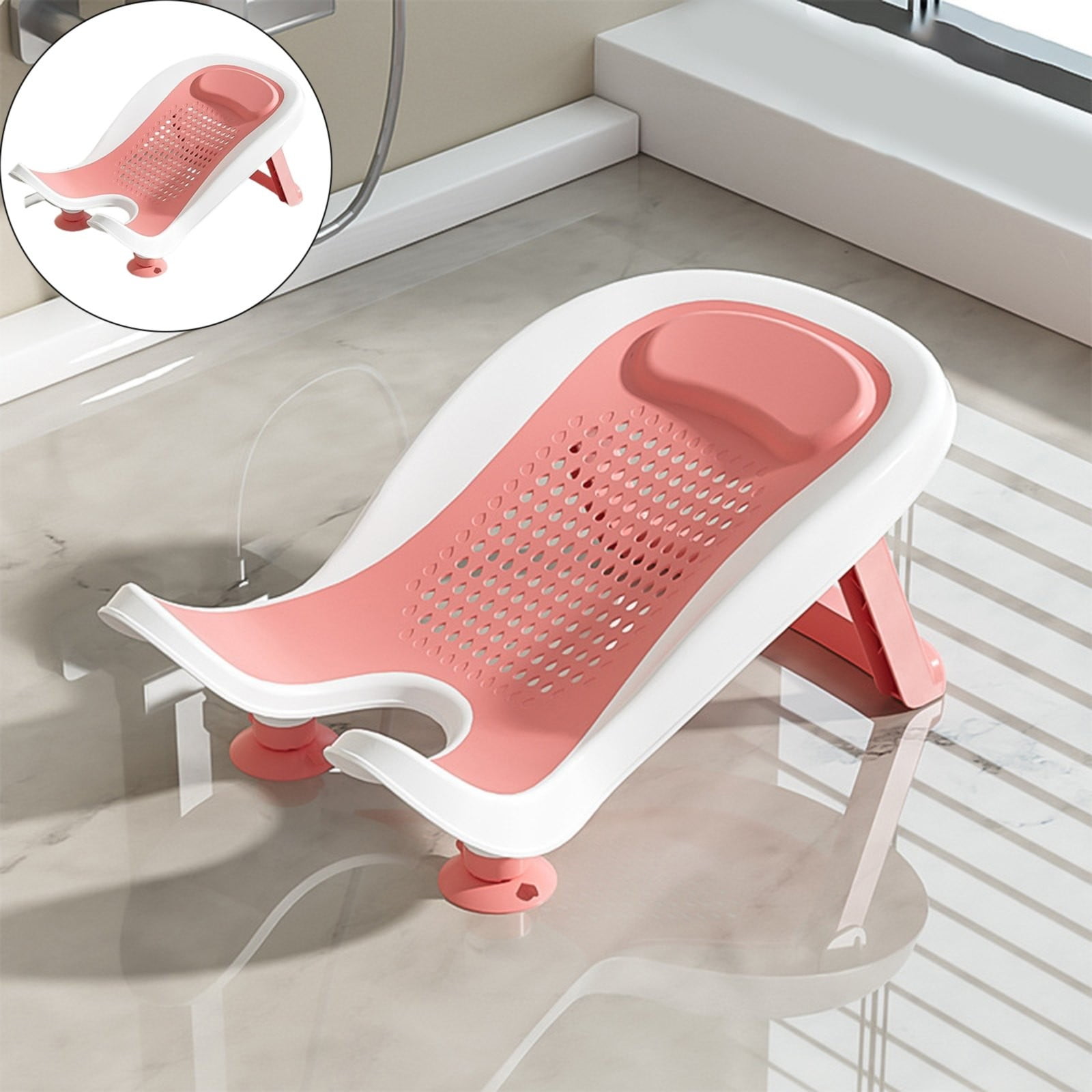 Baby bathtub, reclining shower basin Multifunctional Infant Lying Down ...