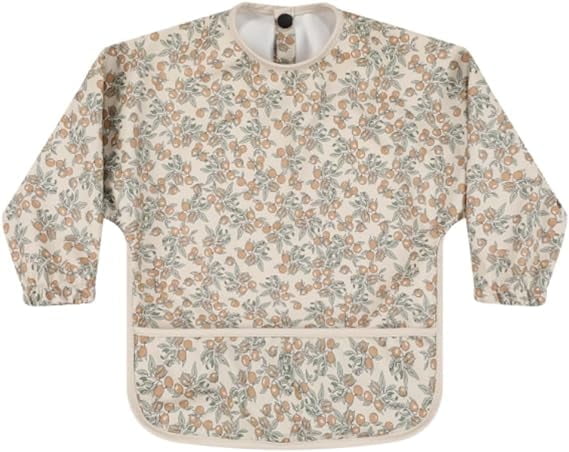 Baby bibs Waterproof Toddler bib - Feeding bib with Pocket for Infant ...