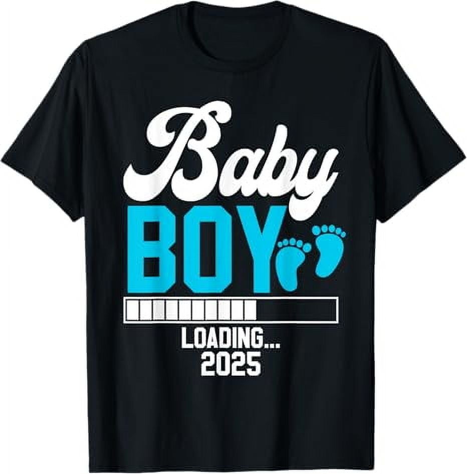 Baby boy loading 2025 for pregnancy announcement T-Shirt - Walmart.com