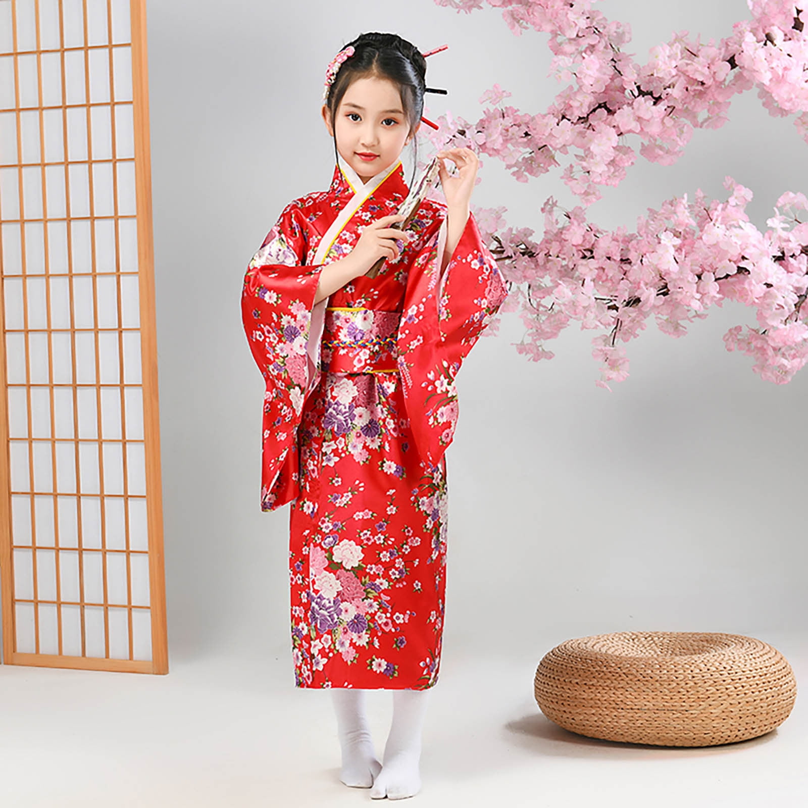 Japanese Kimono Dress For Kids