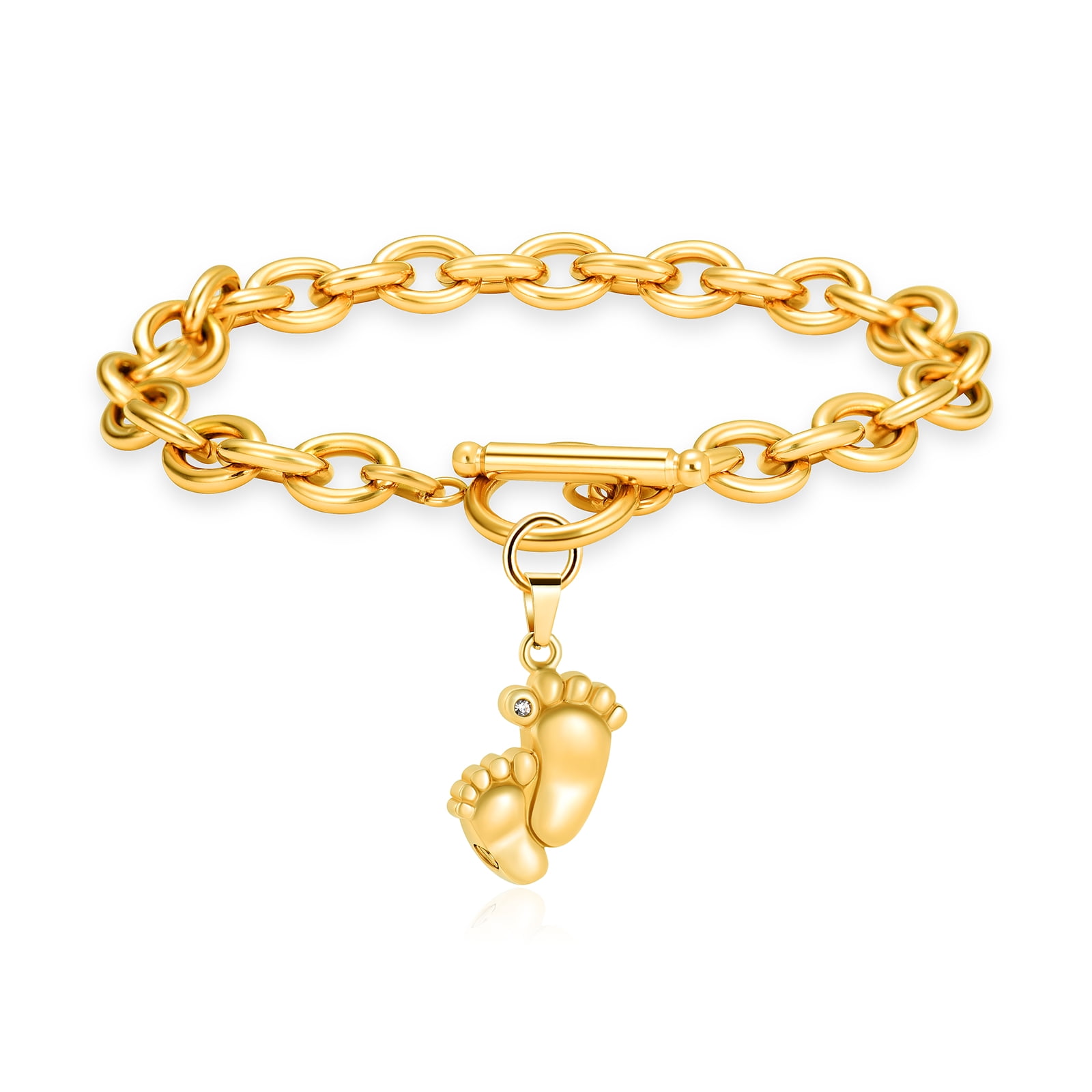 Baby feet Urn Locket Memorial Pet Cremation Jewelry for Ashes Holder ...