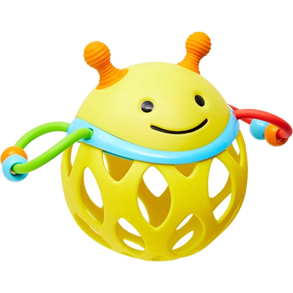 Baby hand grabbing ball ringing ball toys animal soft rubber ball ...