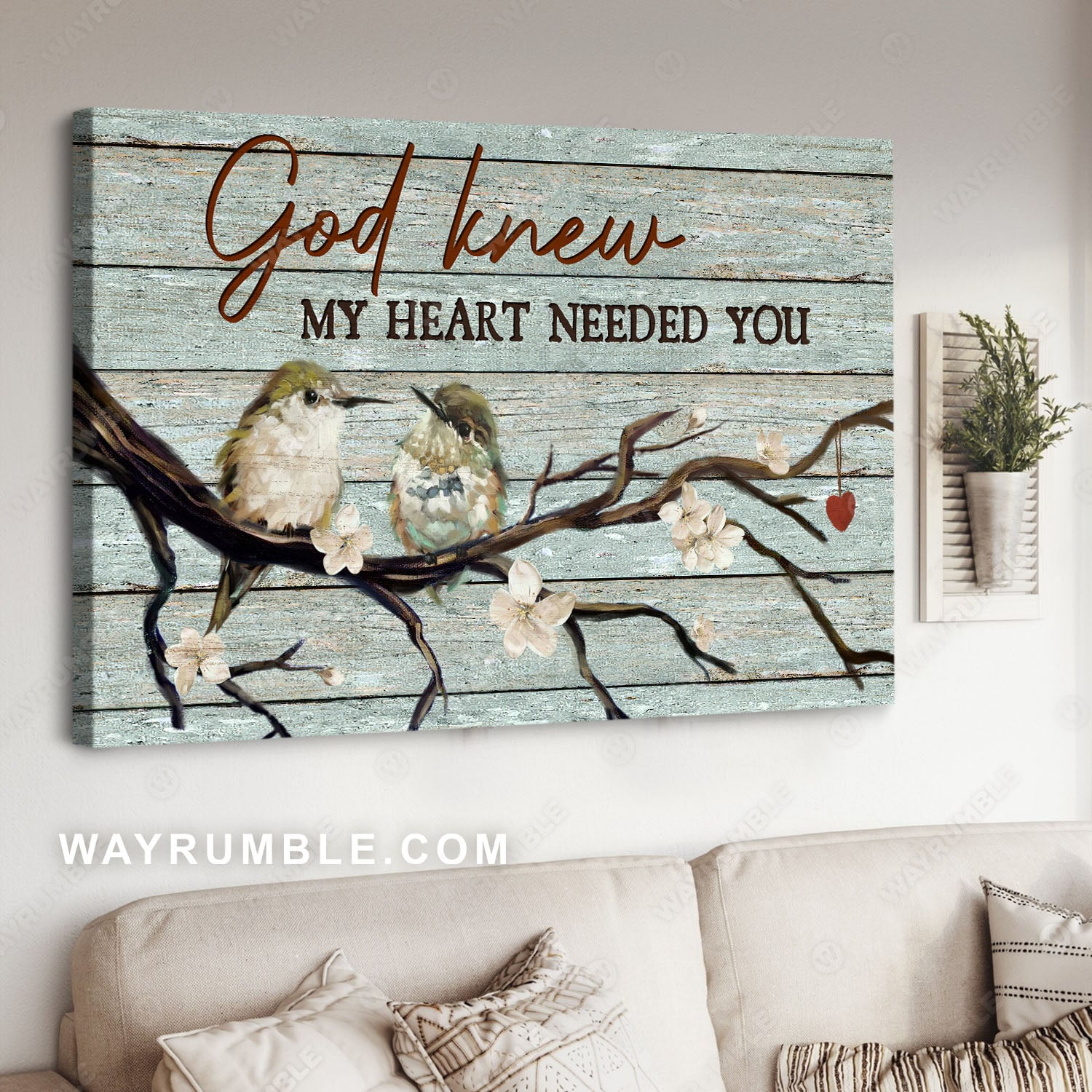 Baby hummingbirds, White jasmine, God knew my heart needed you - Jesus ...