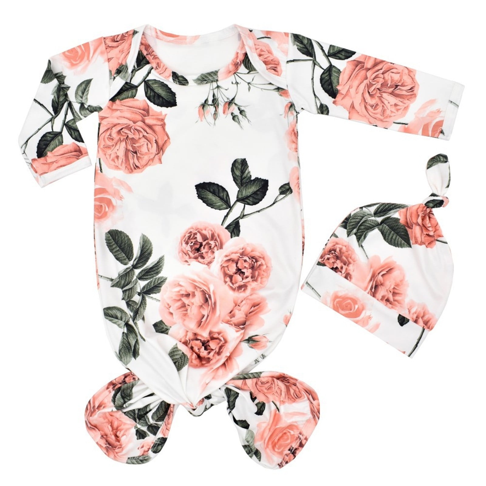 Baby Coming Home Butterflies Blanket Outfit Knotted Sleep Gown Baby Boy ...