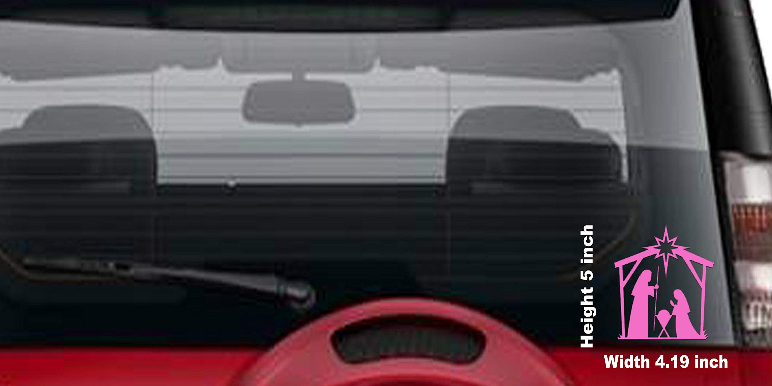 Baby is Born, Christ is Born Stickers, Decal Vinyl Sticker for Notebook ...