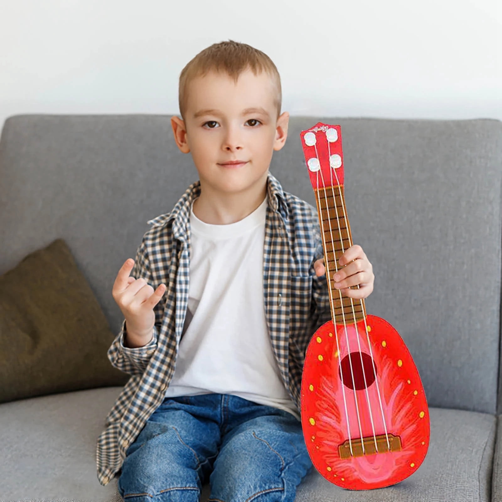 Baby's Best Start Toy K9Kids Guitar Ukulele Beginner Musical Instrument ...