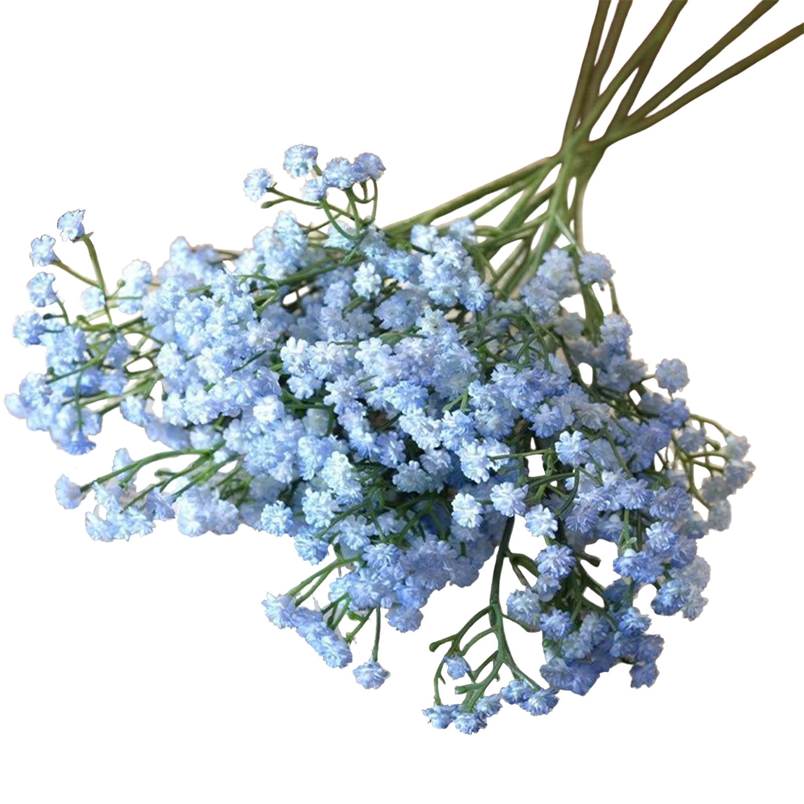 Baby's Breath Artificial Flower Hair Clips - Plastic Floral Decorative ...