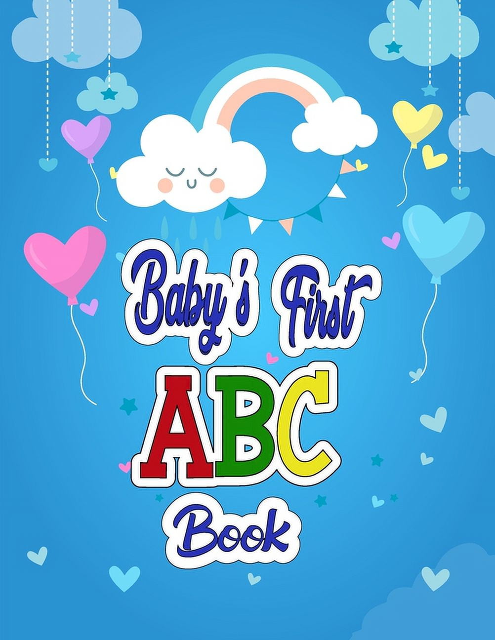 Baby's First ABC Book: Baby Shower Coloring Book and Baby First ...