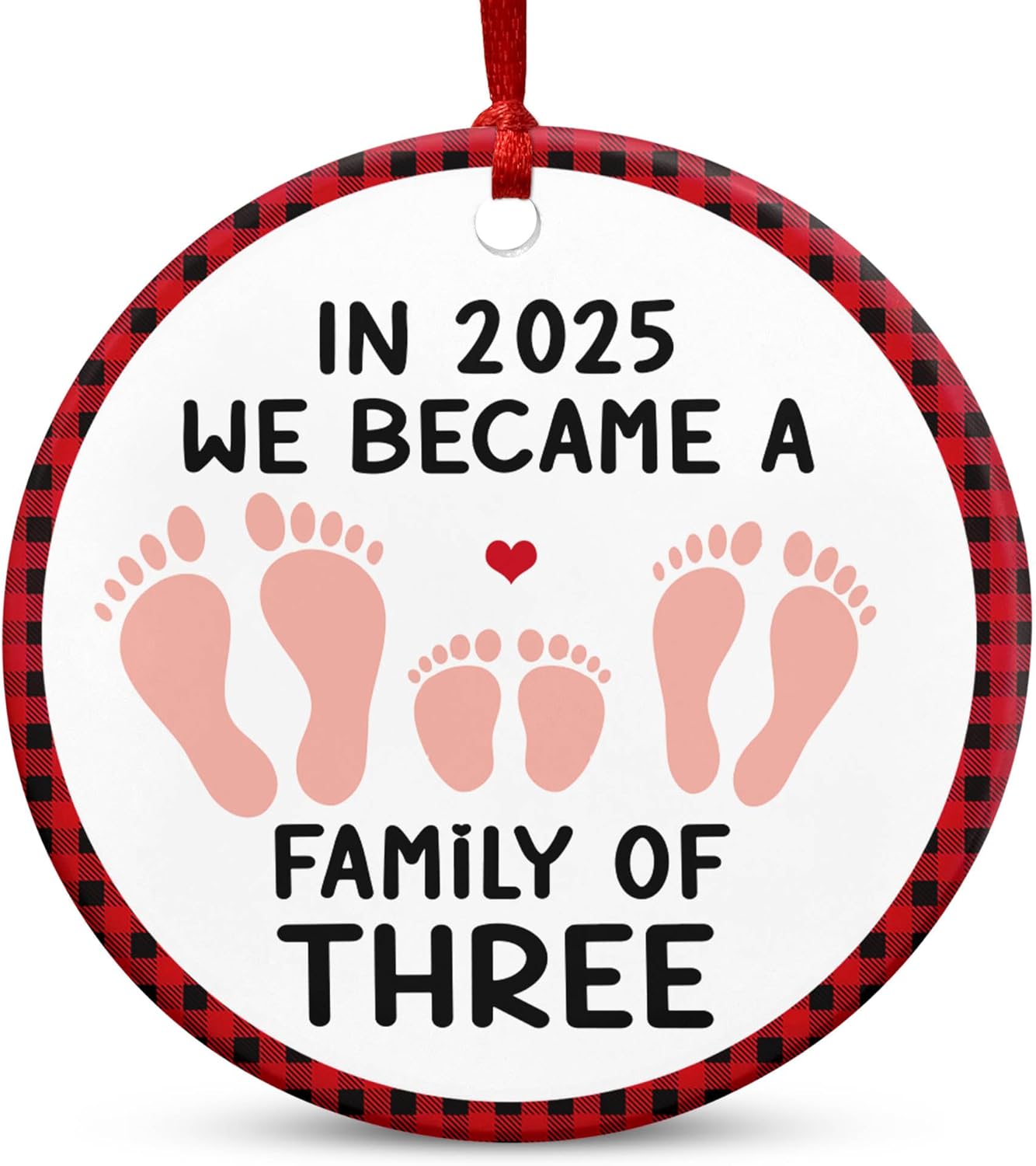 Baby's First Christmas Ornaments 2025 - Ceramic Christmas Ornaments ...